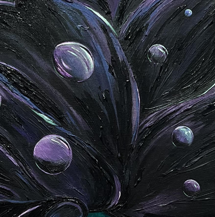 Black Tourmaline Rose – Tiny Taiga